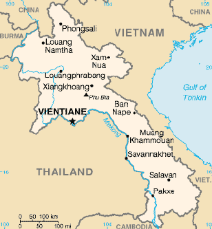 LAOS GEOGRAPHY