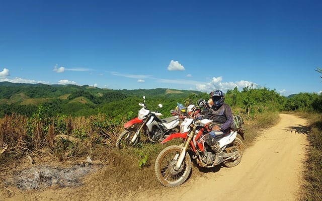 Laos Central Offroad Motorbike Tours from Luang Prabang to Vang Vieng